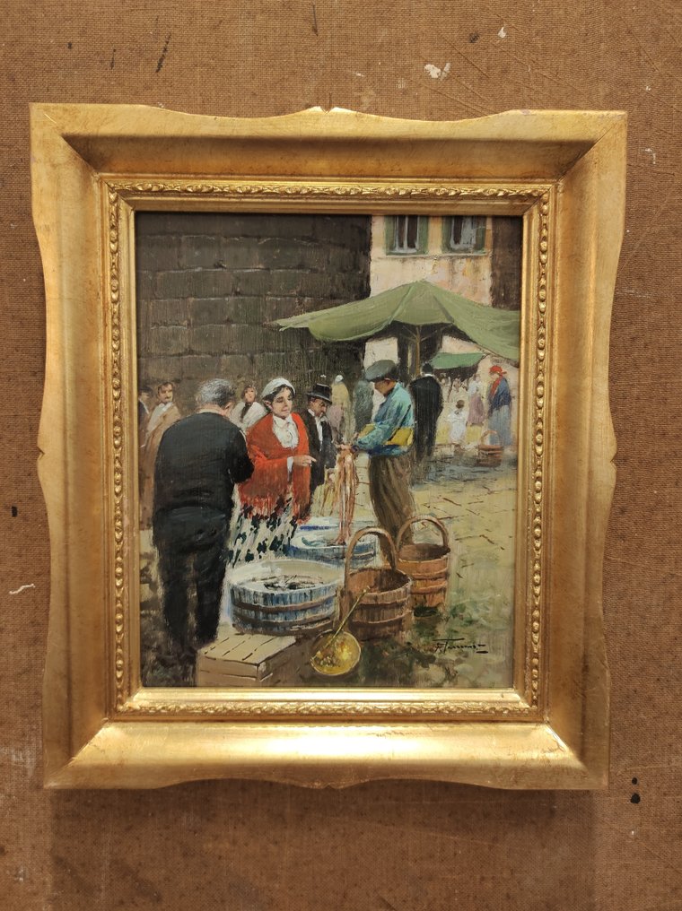 Francesco Tammaro (1939) - Mercato del pesce, Napoli - Catawiki Francesco Tammaro (1939) - Mercato del pesce, Napoli - Catawiki