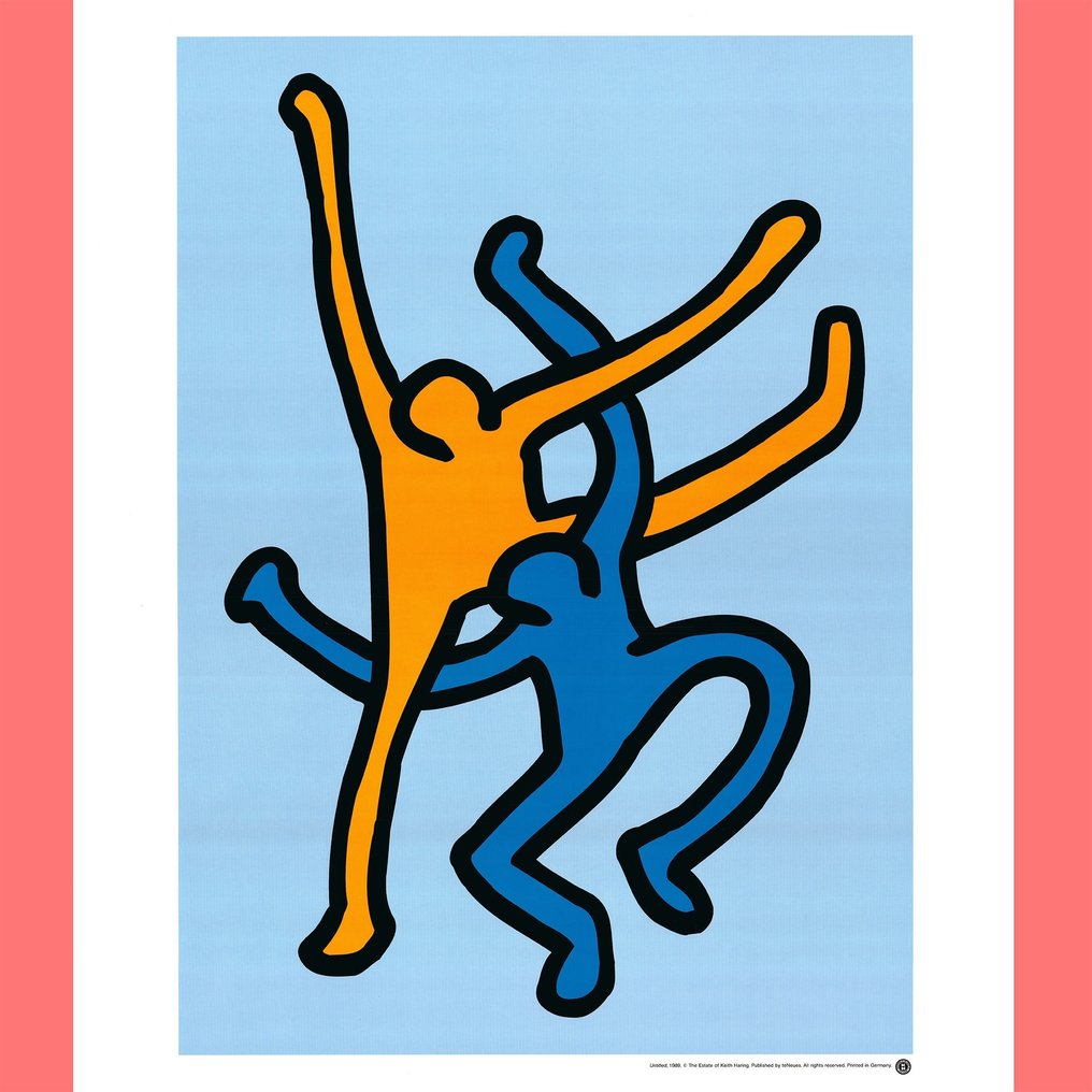 Keith Haring (after) teNeues Germany - Untitled - People Dancing, 1989 - 1990s - Catawiki