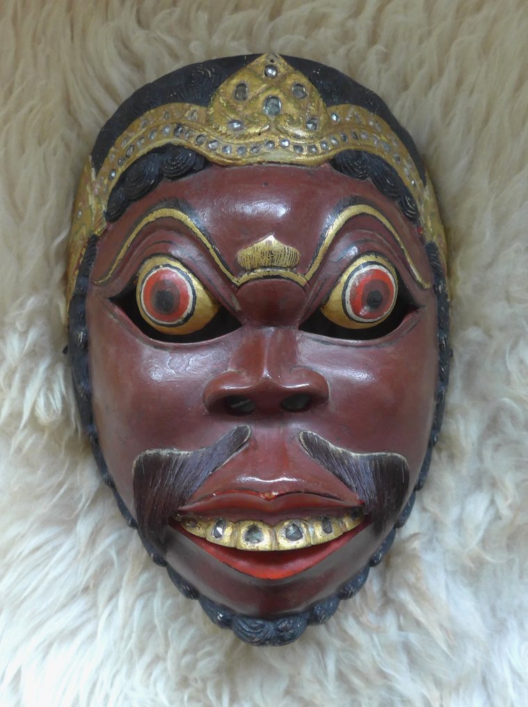 Dance mask - Topeng - Java - Indonesia - Catawiki