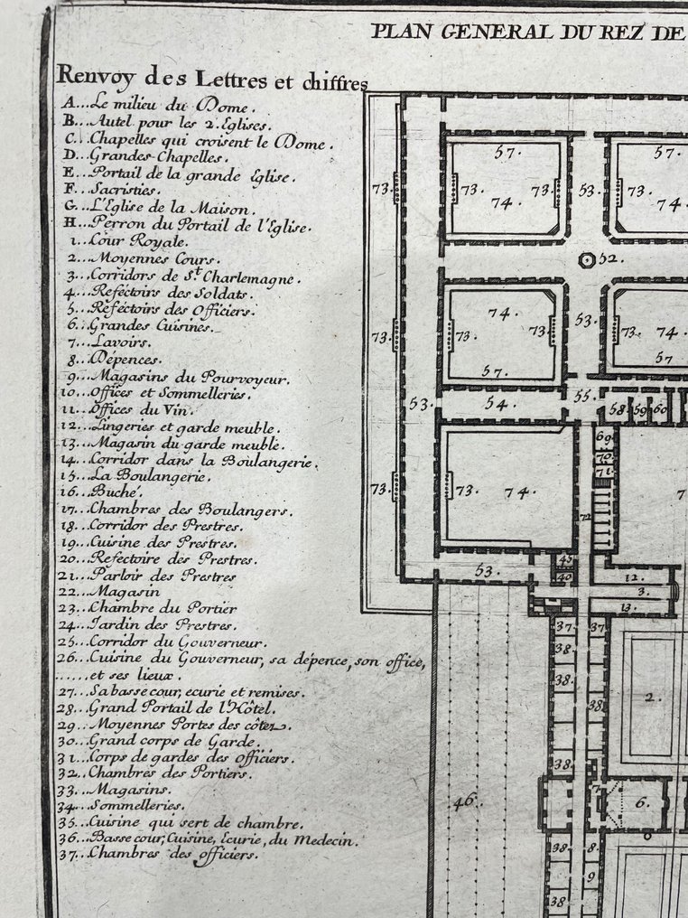 Europe, Map - France / The invalids / Paris / 7th arrondissement ...