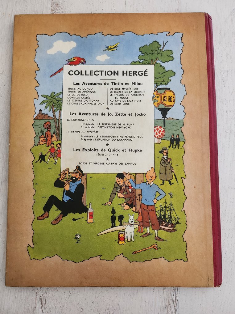 Tintin T16 Objectif Lune B8 C 1 Album 1953 Catawiki