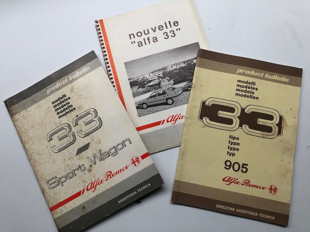 Manual - Alfa Romeo - Manuels de réparation Alfa 33 type 905 - Alfa 33 ...