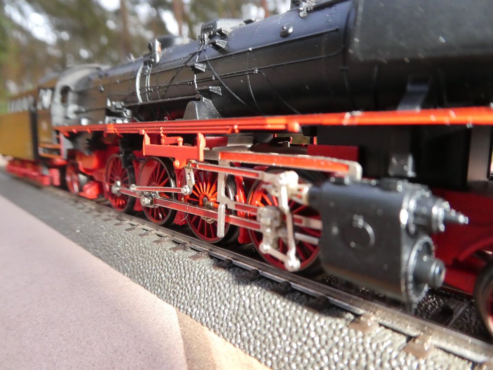 Märklin H0 - 3392 - Dampflokomotive mit Tender (1) - Güterzug ...