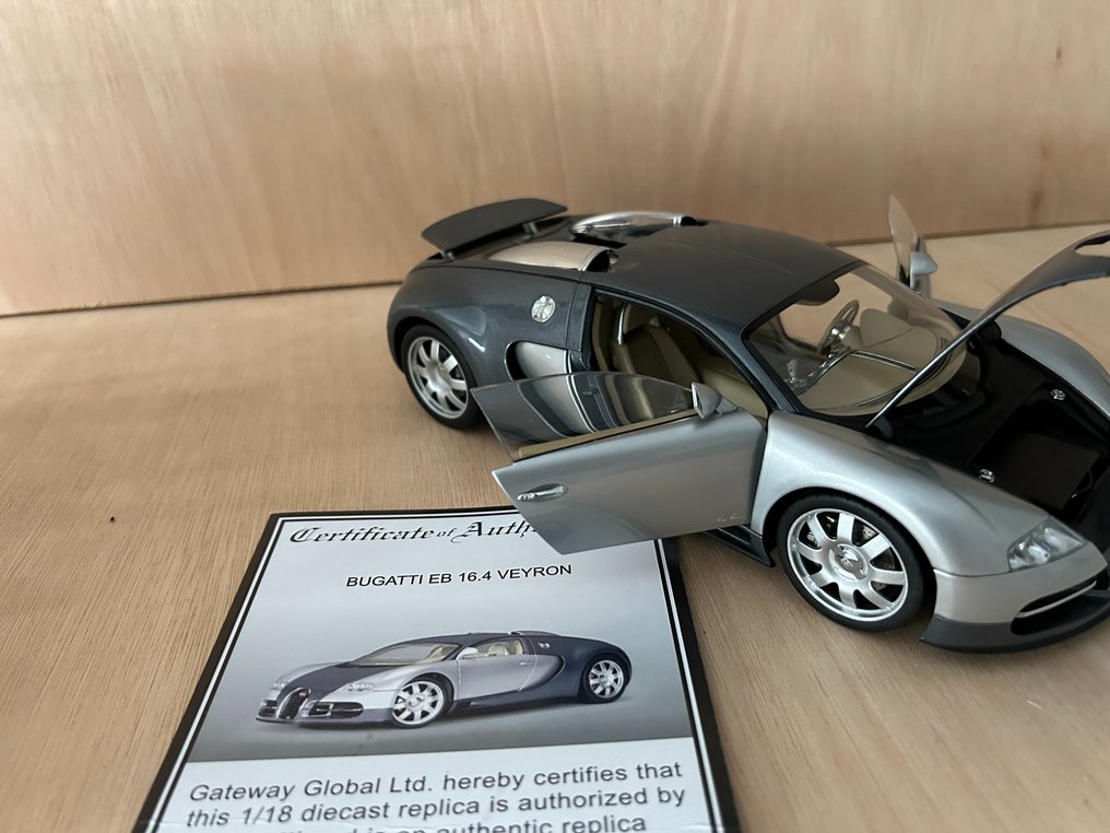 Autoart 1:18 - 1 - Model sports car - Bugatti EB 16.4 Veyron Showcar - Catawiki