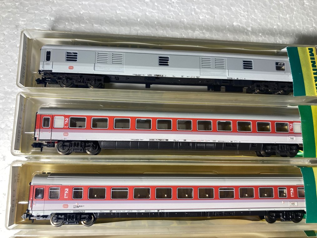 Minitrix N - 13199, 13197, 13190, 13198, 13352 - Modeltrein ...