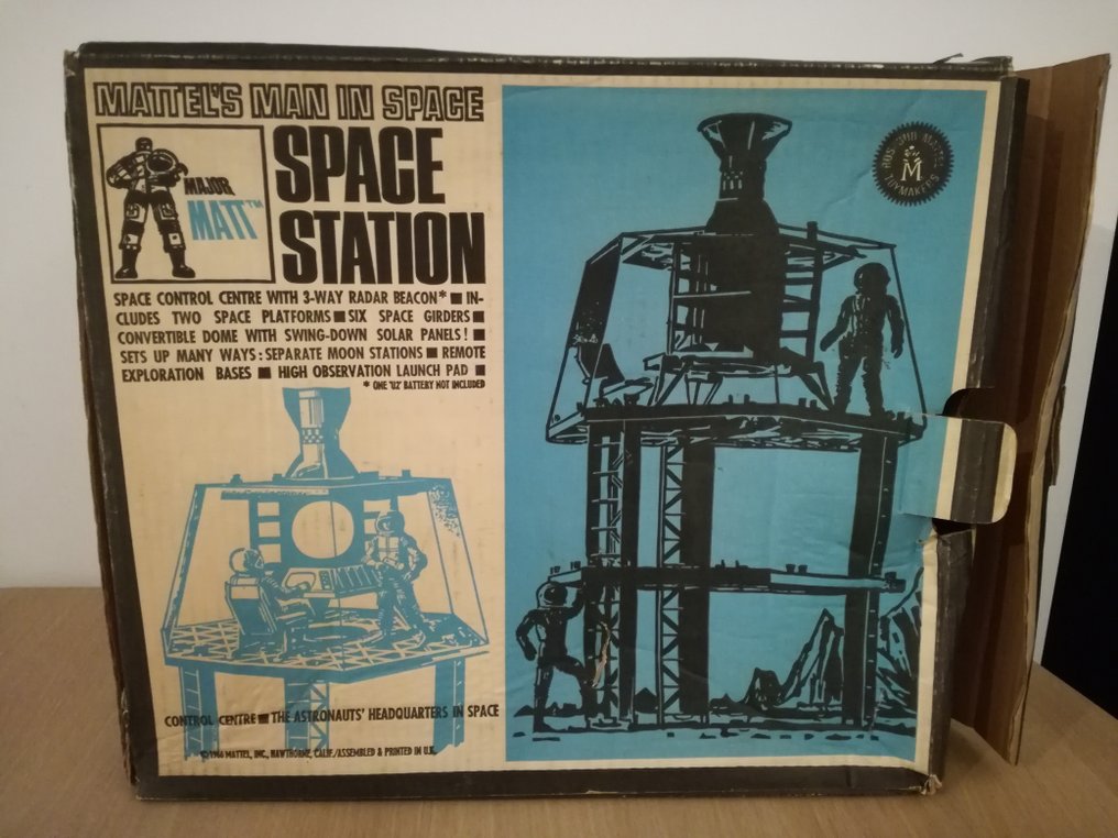 Mattel - Toy spaceship 1966 Mattel's Man in space - Space Station Major ...