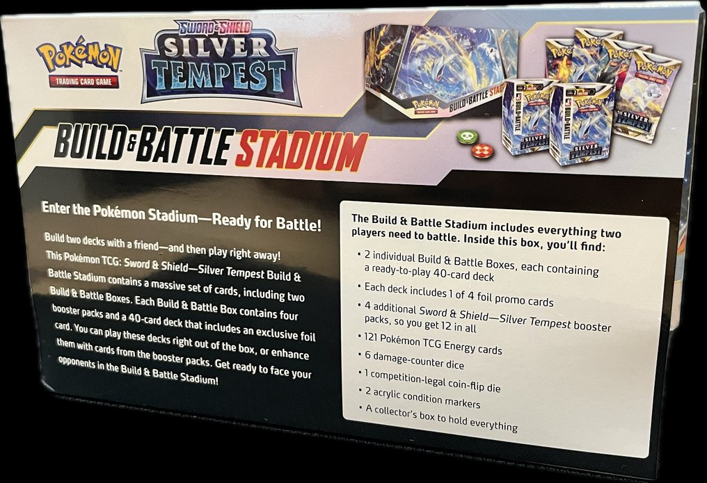 Pokémon - 1 Box - Build&Battle Silver Tempest - Catawiki