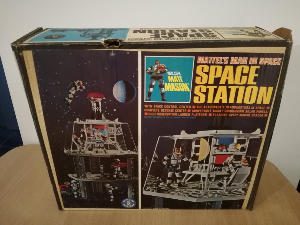 Mattel - Toy spaceship 1966 Mattel's Man in space - Space Station Major ...