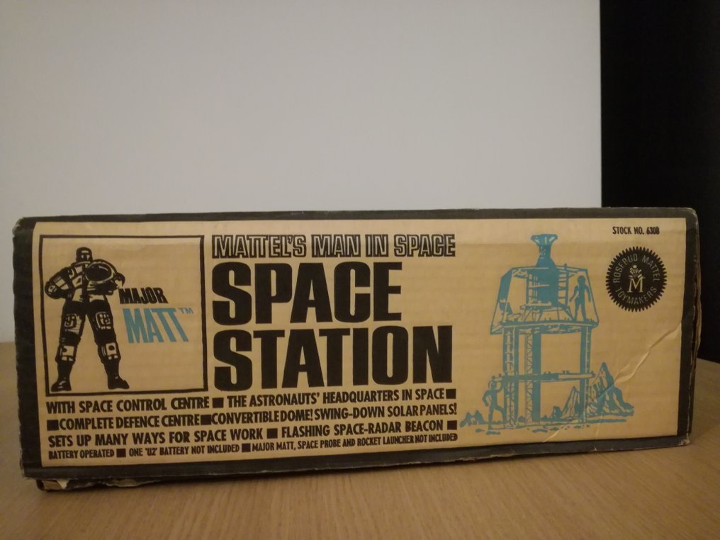 Mattel - Toy spaceship 1966 Mattel's Man in space - Space Station Major ...