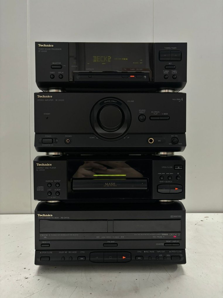 Technics - ST-CH530, SE-CH530, SL-CH530, RS-CH730 Set hi-fi - Catawiki