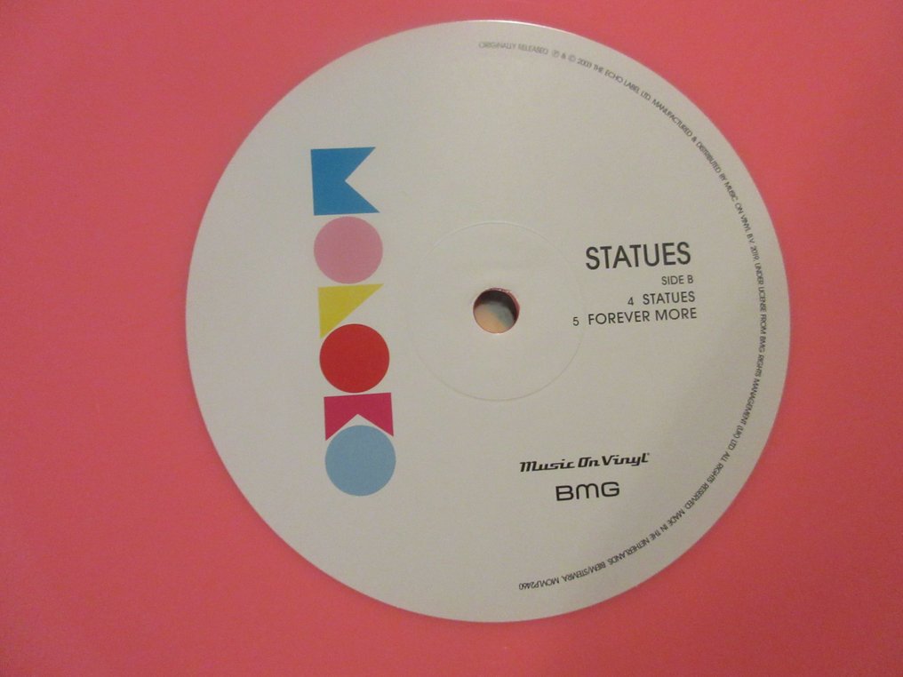 Moloko - Statues - 2LP Pink vinyl - Album 2 x LP (album doppio) - 2024 ...