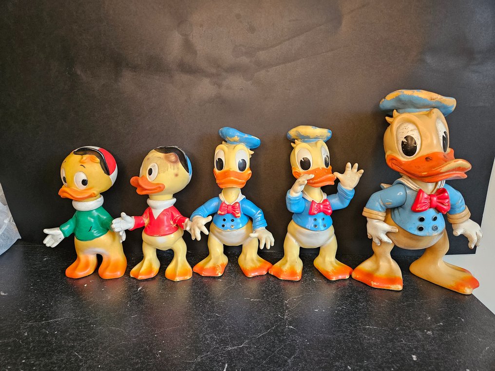 Ledraplastic / Disney - Action figure 5 dolls - 1960-1970 - Italy ...