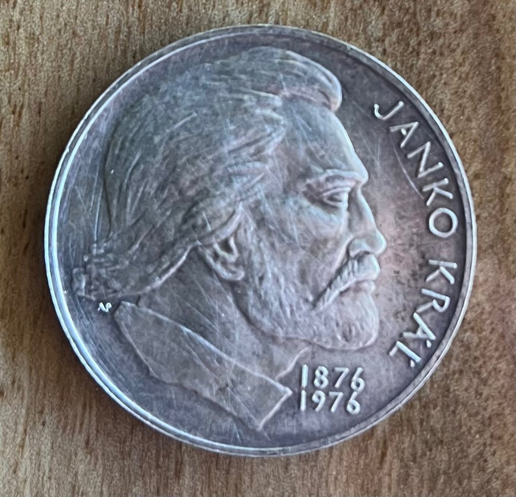 Czechoslovakia. 100 Kroner 1976 Janko Kral - Catawiki