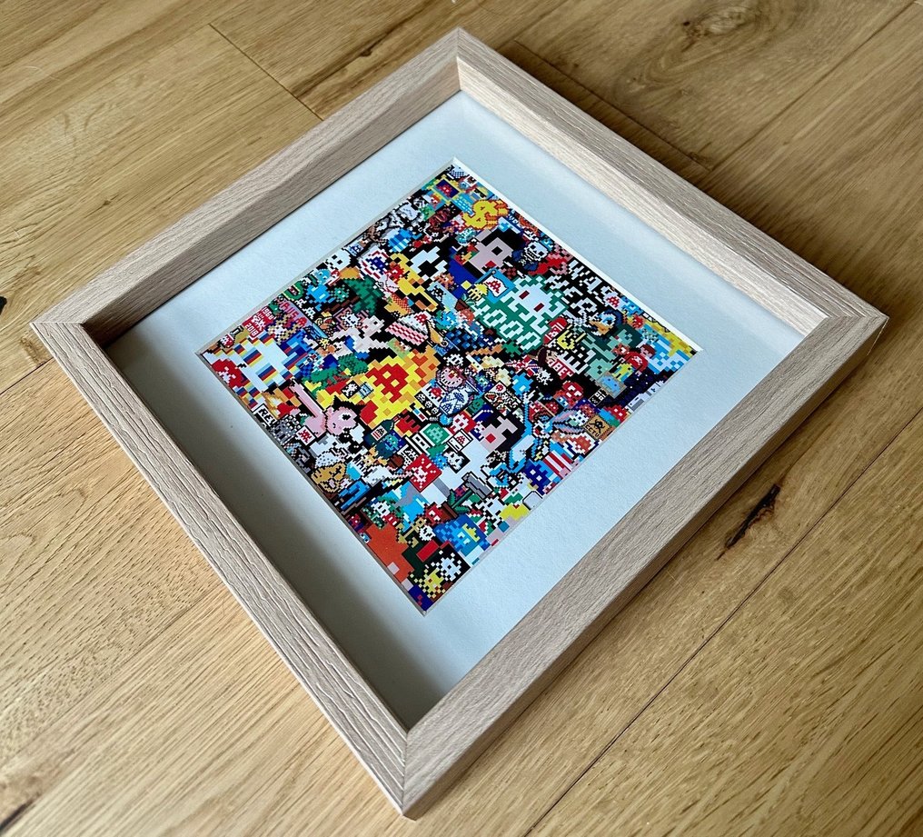 Invader (1969) - Invader 4000 Exhibition flyer & Map invasion de Potosi ...