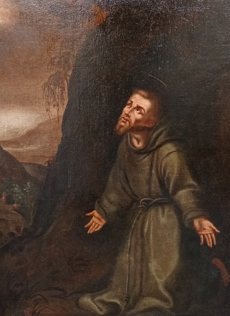 Scuola emiliana (XVII) - San Francesco d'Assisi - Catawiki