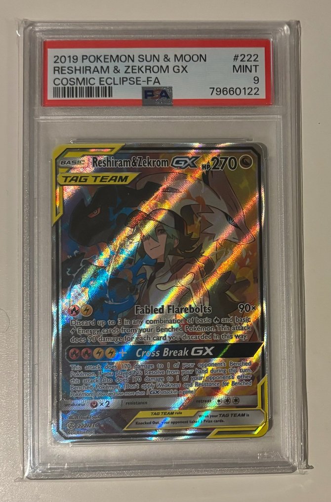 Pokémon - 1 Graded card - Reshiram & Zekrom GX - PSA 9 - Catawiki