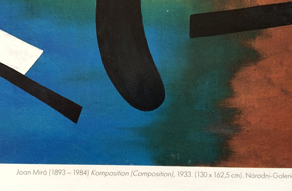 Joan Miró - Composición 1933 Joan Miró - 1930s - Catawiki