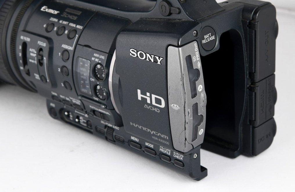 Sony HDR AX2000 Digital video camera - Catawiki