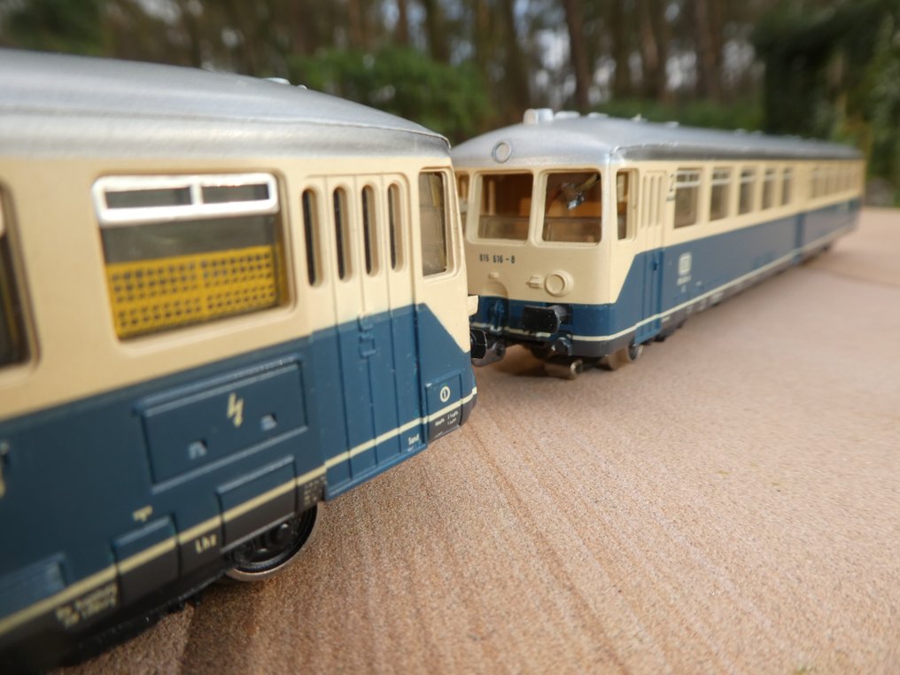 Märklin H0 - 3028/4028 - Motorwagen (2) - Schienenbus ETA 515 mit ...