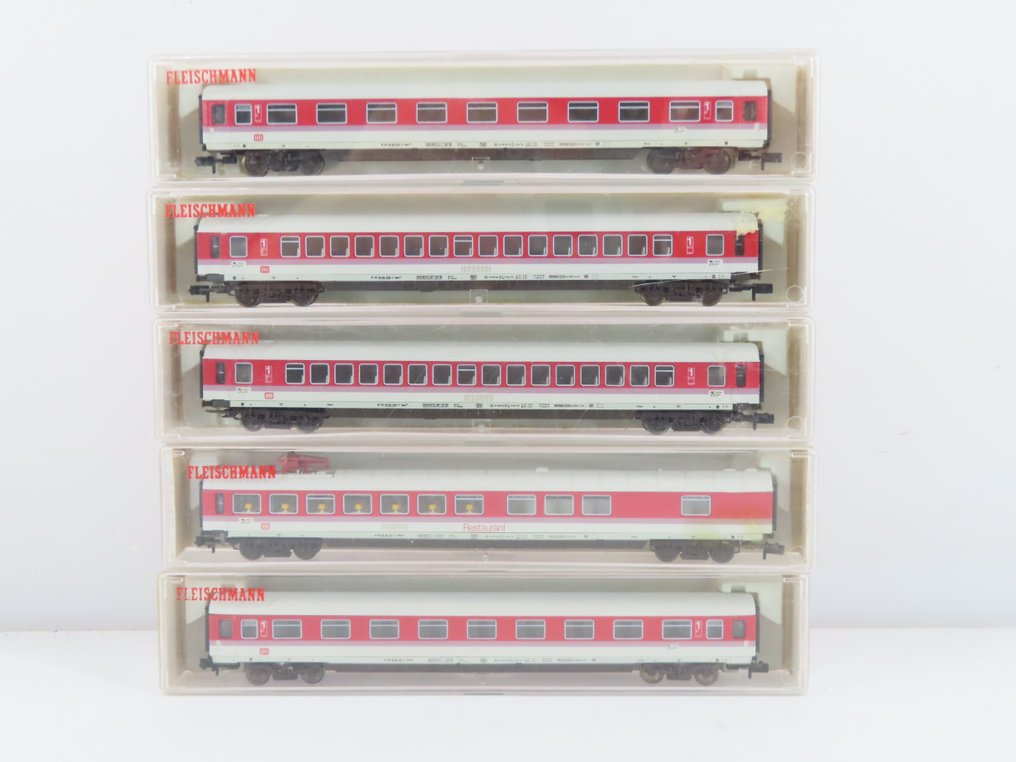 Fleischmann N - 8181/8182/8183/8185 - Wagon de passagers pour trains ...