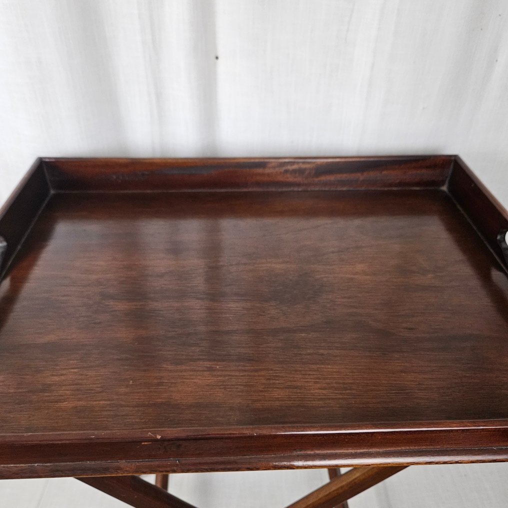 Side table - Butler tray / drinks table - Wood - Catawiki