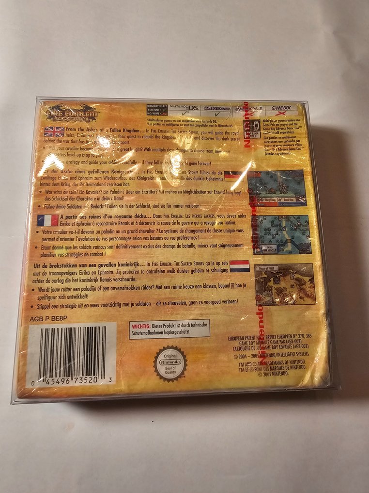 Nintendo - Fire Emblem: The sacred stones - Gameboy Advance - Videojuego portátil (1) - en caja ...