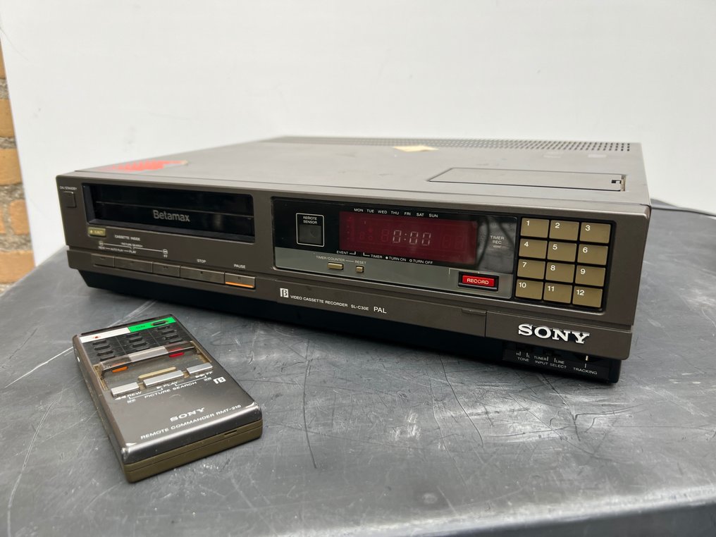 Sony SL-C30E Betamax Videocámara/grabadora S-VHS-C - Catawiki