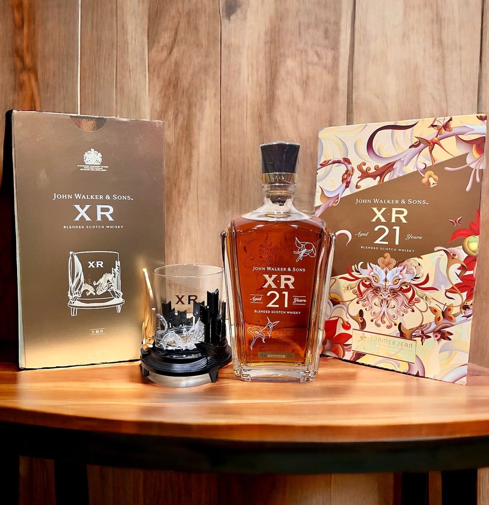 Johnnie Walker 21 years old - XR - Year of the Dragon with Glass Exclusively for Taiwan - 750ml ...