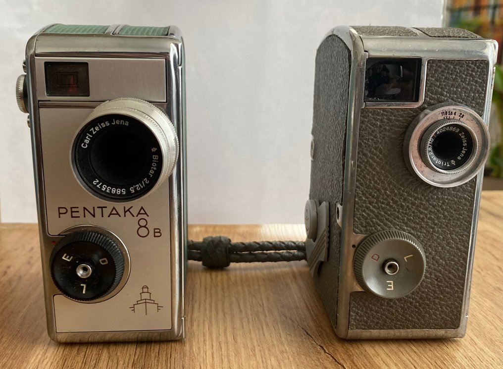 Pentacon Pentaka 8B,Pentaka AK8,Bilora Stabilo-Box,Carl Zeiss Jenna ...