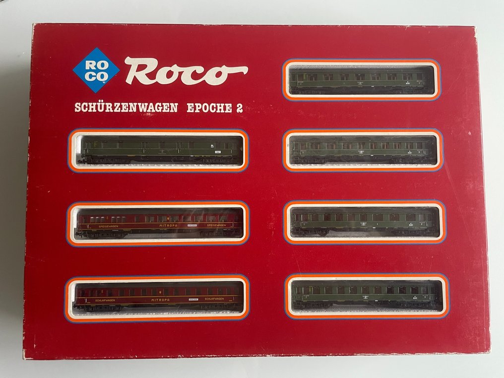 Roco N - 02060S - Train miniature (1) - "Schürzenwagen" - DR (DRB ...