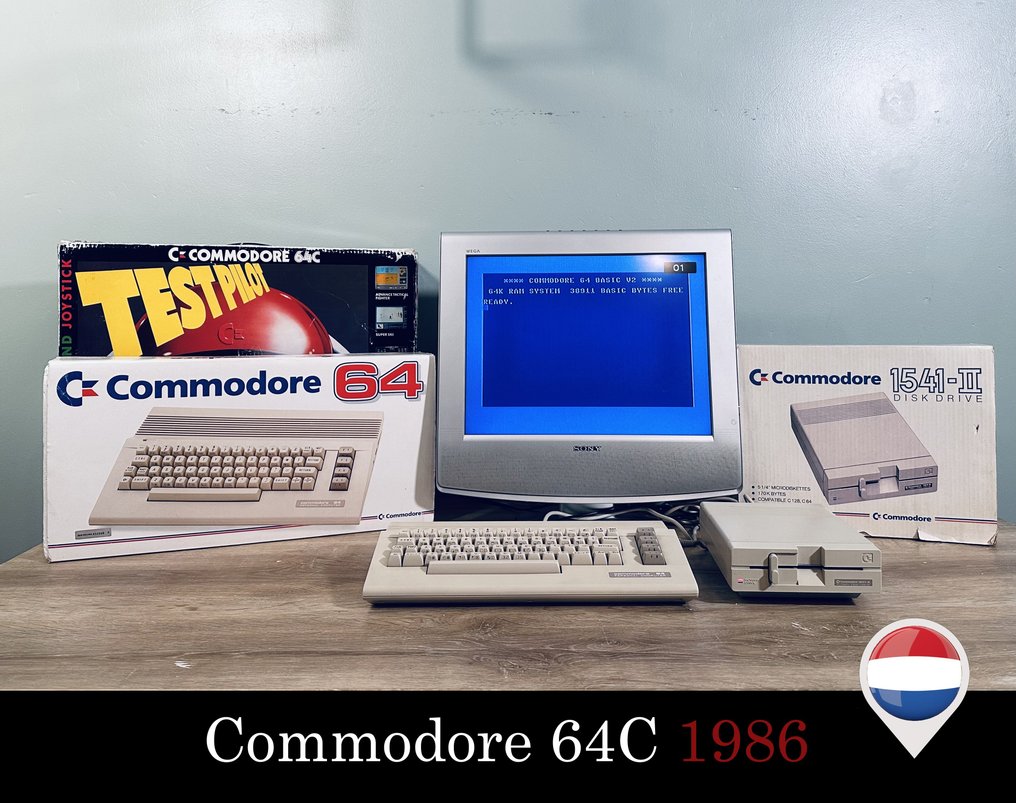 Commodore 64C 1986+ Commodore 1541-II Disk Drive BOXED - Computer (2) - In original box - Catawiki