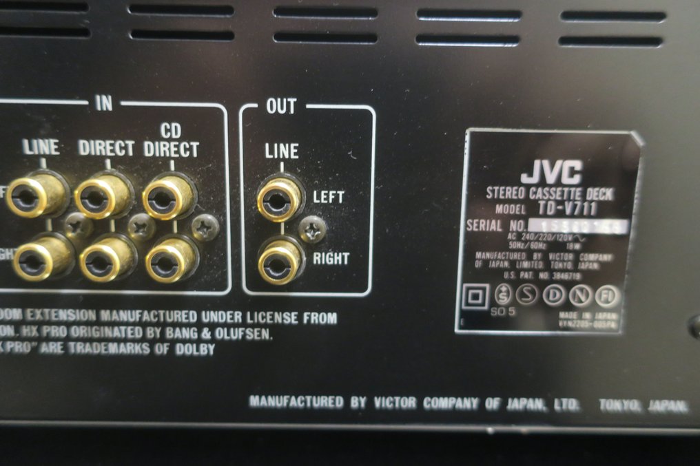JVC - TD-V711 - Cassette recorder-player - Catawiki