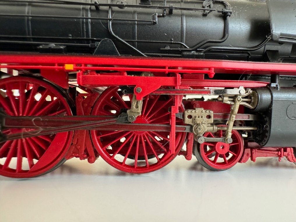 Roco H0 - 63210 - Stoomlocomotief met tender (1) - BR 01 104, digitaal met Seuthe ...