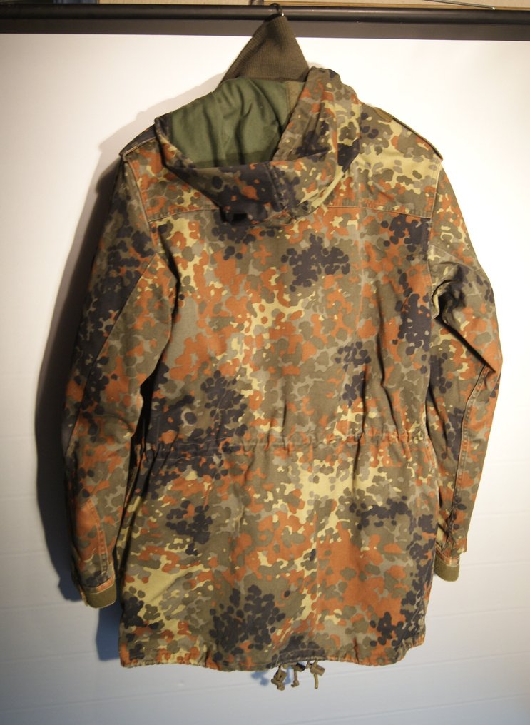 Germany - 3 pieces of Stippel camo parkas German army. - Military ...