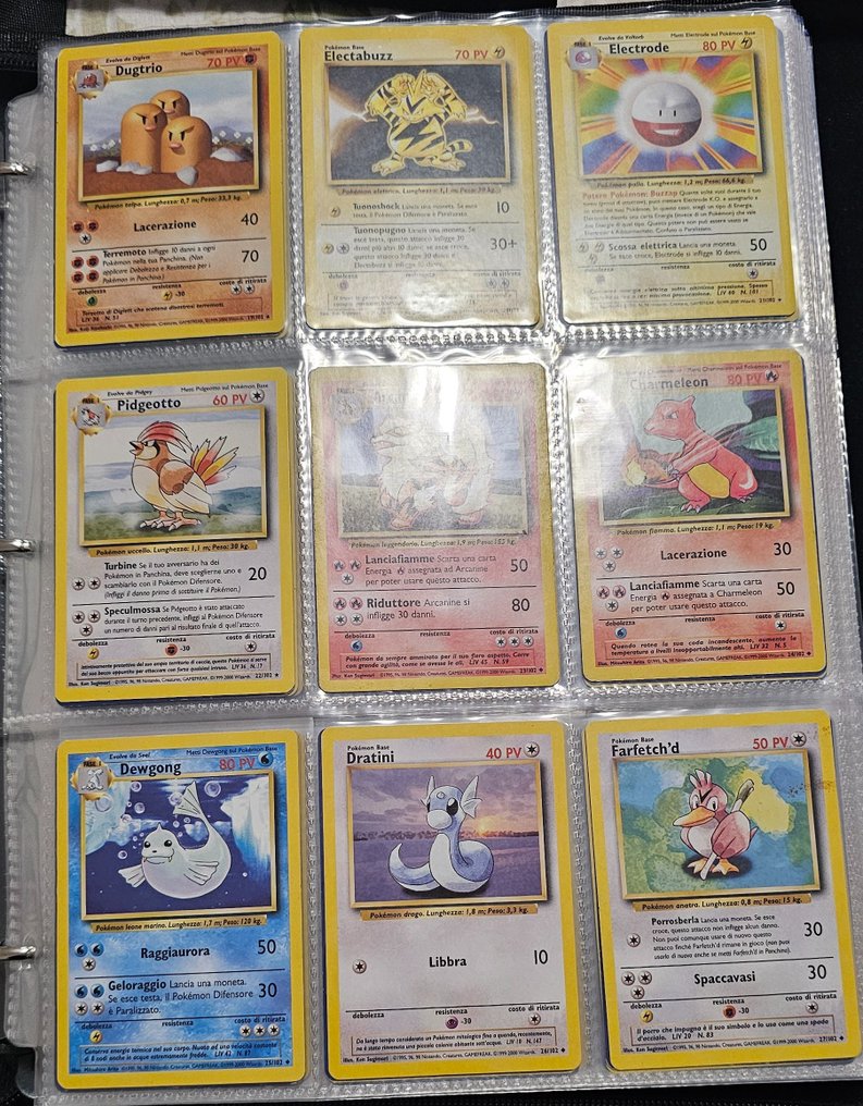 Pokémon Complete Album - Set base, jungle, fossil 1 edizione, rocket, 3 ...