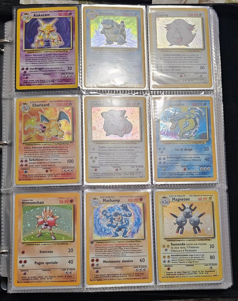 Pokémon Complete Album - Set base, jungle, fossil 1 edizione, rocket, 3 ...