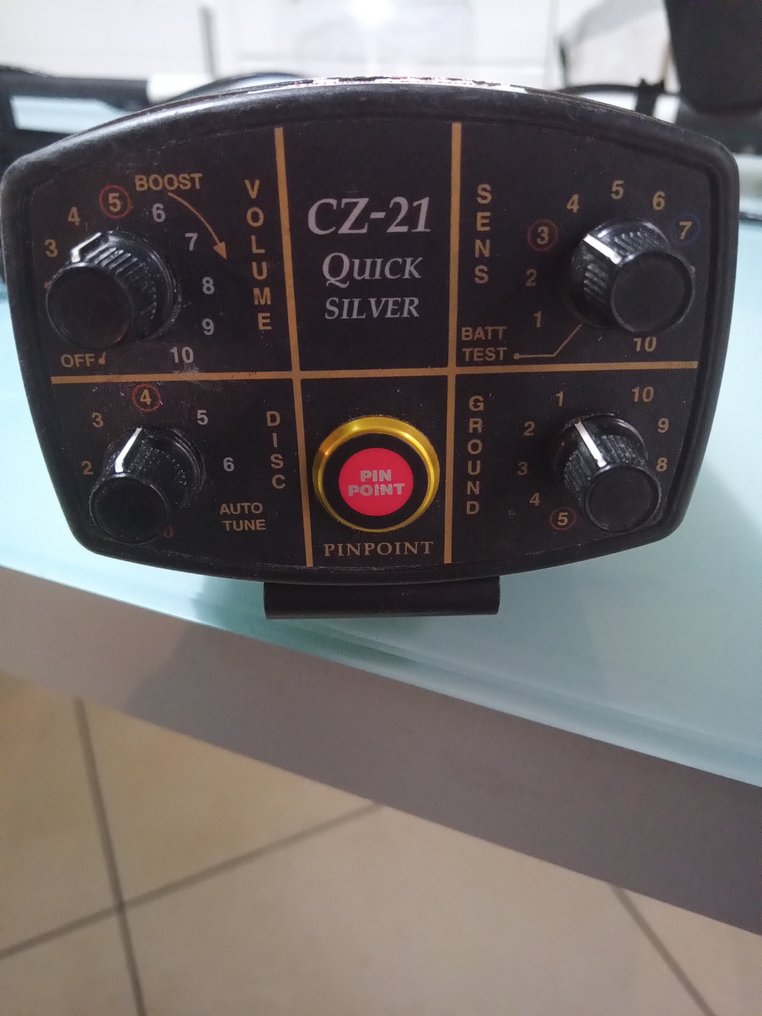 Fisher ABS CZ 21 metal detector - Working tool - Catawiki