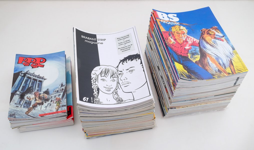 Brabant Strip Magazine - Nrs 61 t/m 212 + 37 x p@per - 189 Comic ...