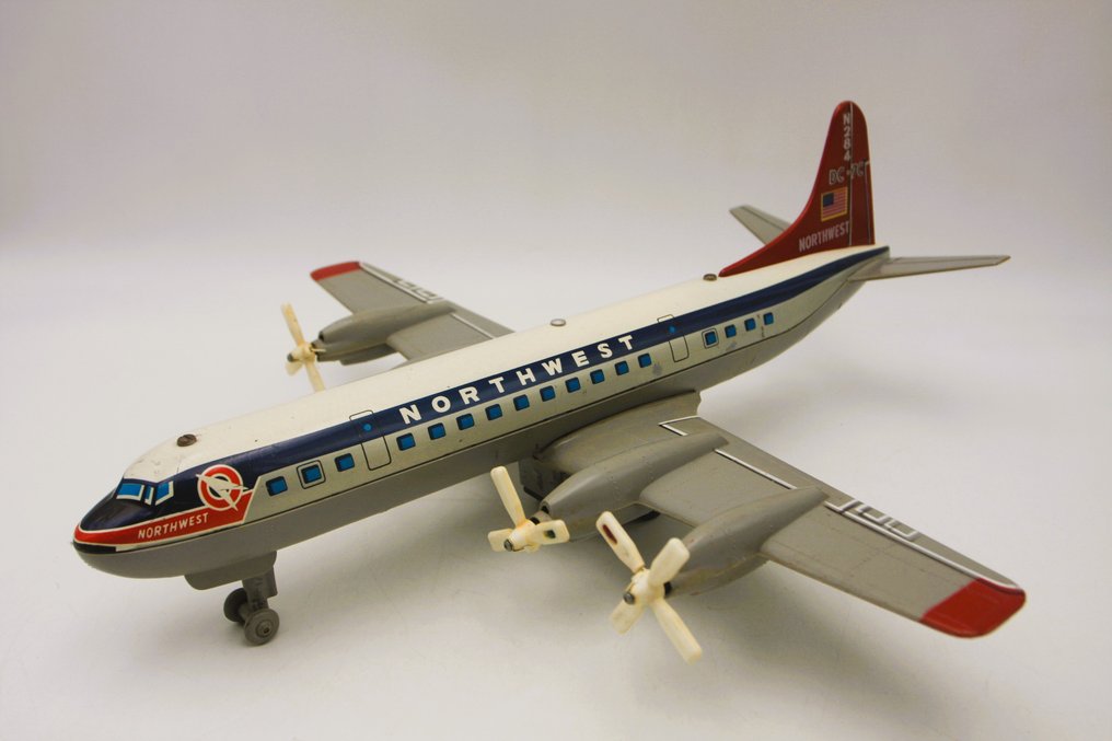 Marx - NorthWest DC-7C - Jouet en étain - Catawiki