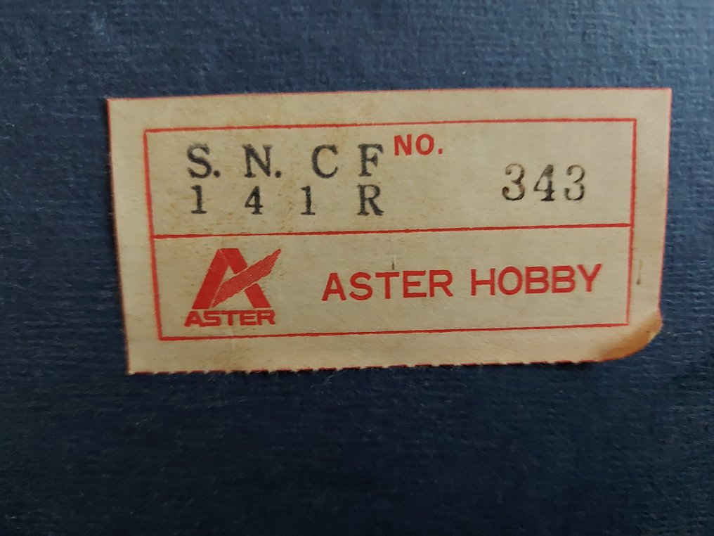 Fulgurex, Aster 1 - 343 - Steam locomotive (1) - Series 141 R - SNCF - Catawiki