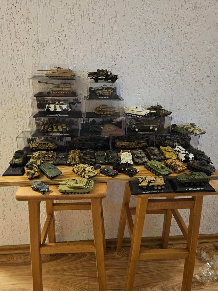 Eaglemoss, De Agostini 1:76 - 43 - Model military vehicle - 43x ...