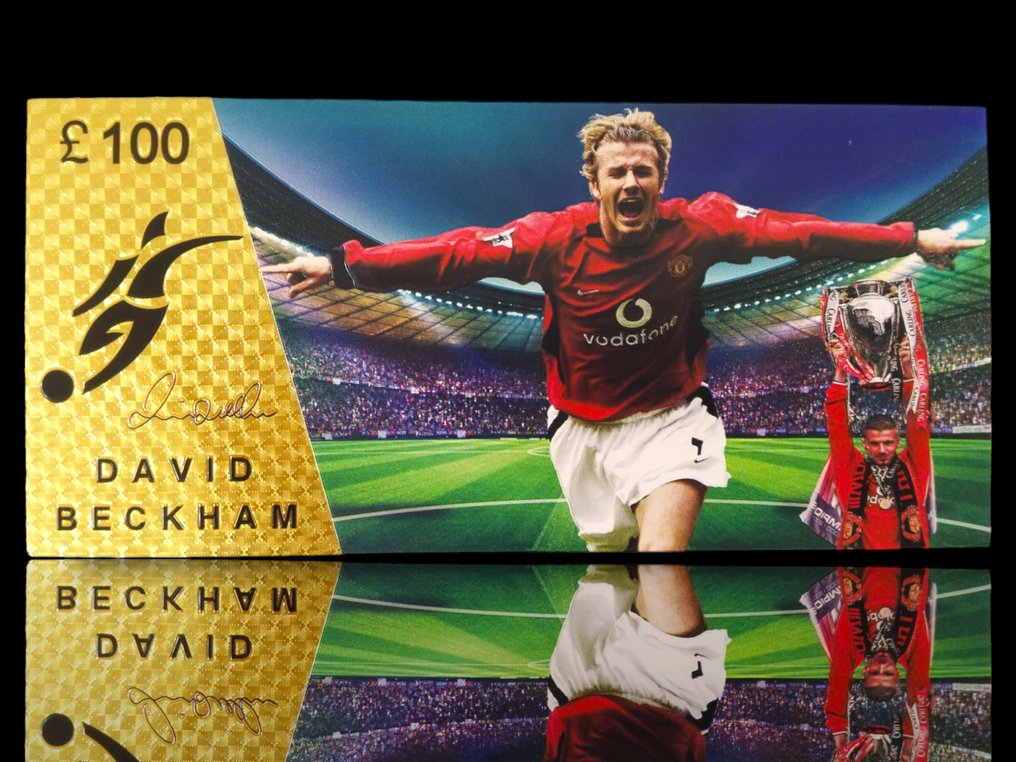 2022 - Gold Banknote - Pelé & David Beckham - 1 Mixed collection - Catawiki
