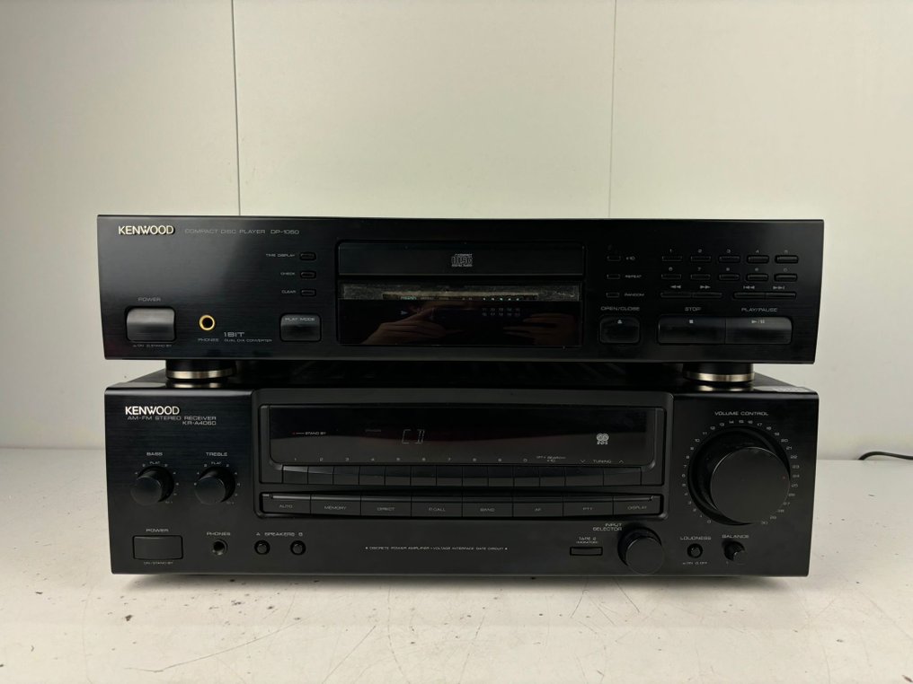 Kenwood - KR-A4060 + DP-1050 Hi-fi set - Catawiki