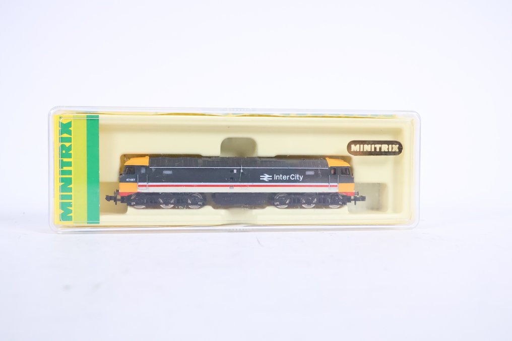 Minitrix N - 12025 - Diesel locomotive (1) - Class 47/4 '47487 ...