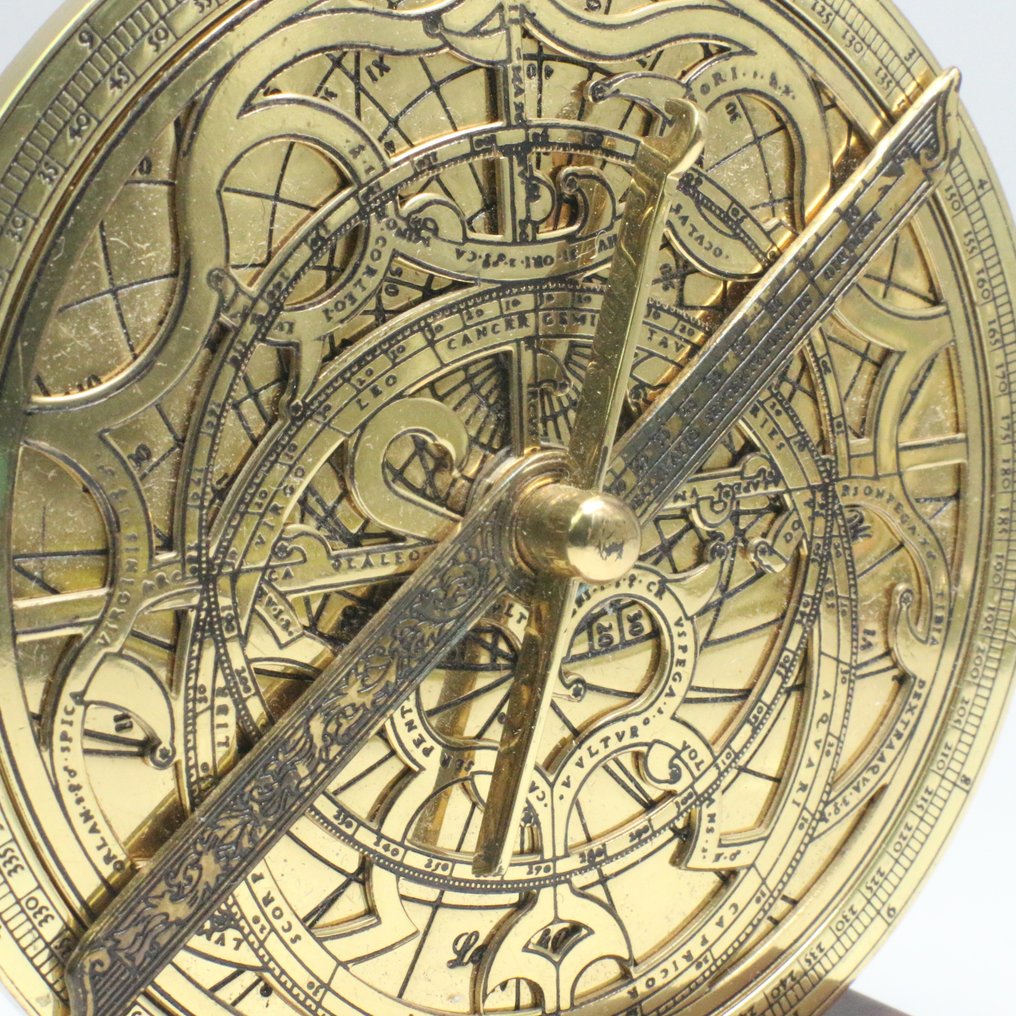 Franklin Mint - Astronomical Astrolabe - Instrument - Brass ...