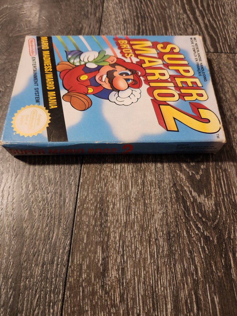 Nintendo - Super Mario Bros 2 - Nes - Video game - In original box ...