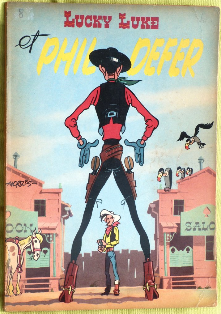 Lucky Luke T8 - Lucky Luke et Phil Defer - B - 1 Album - EO - 1956 ...