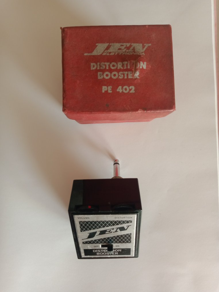 1968 JEN PE 402 distortion booster - Pedal de efectos - Italia - 1968 - Catawiki