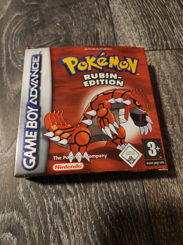 Nintendo - Pokémon Rubin Edition (Ruby) - Gameboy Advance - Video game ...