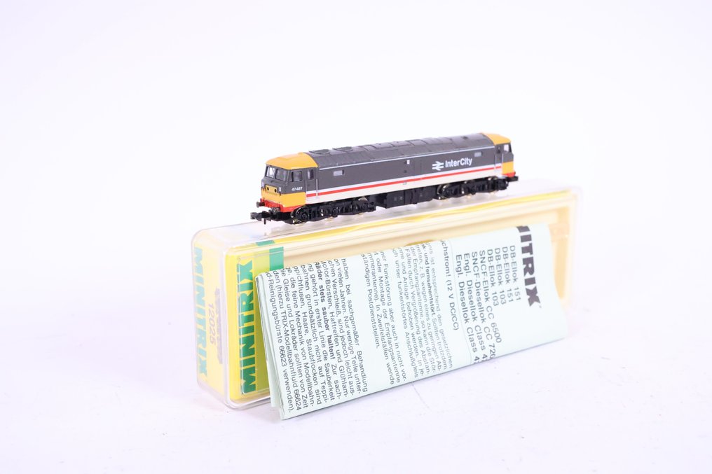 Minitrix N - 12025 - Diesel locomotive (1) - Class 47/4 '47487 ...